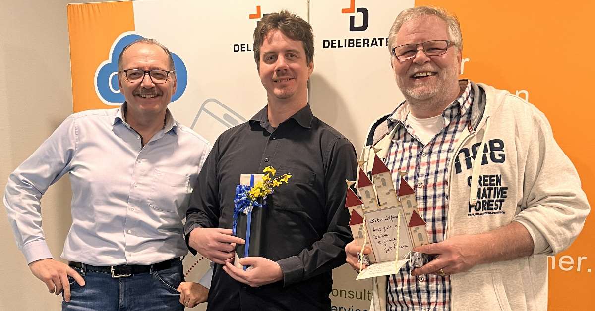 Deliberate GmbH - 5 and 10 year company anniversary!